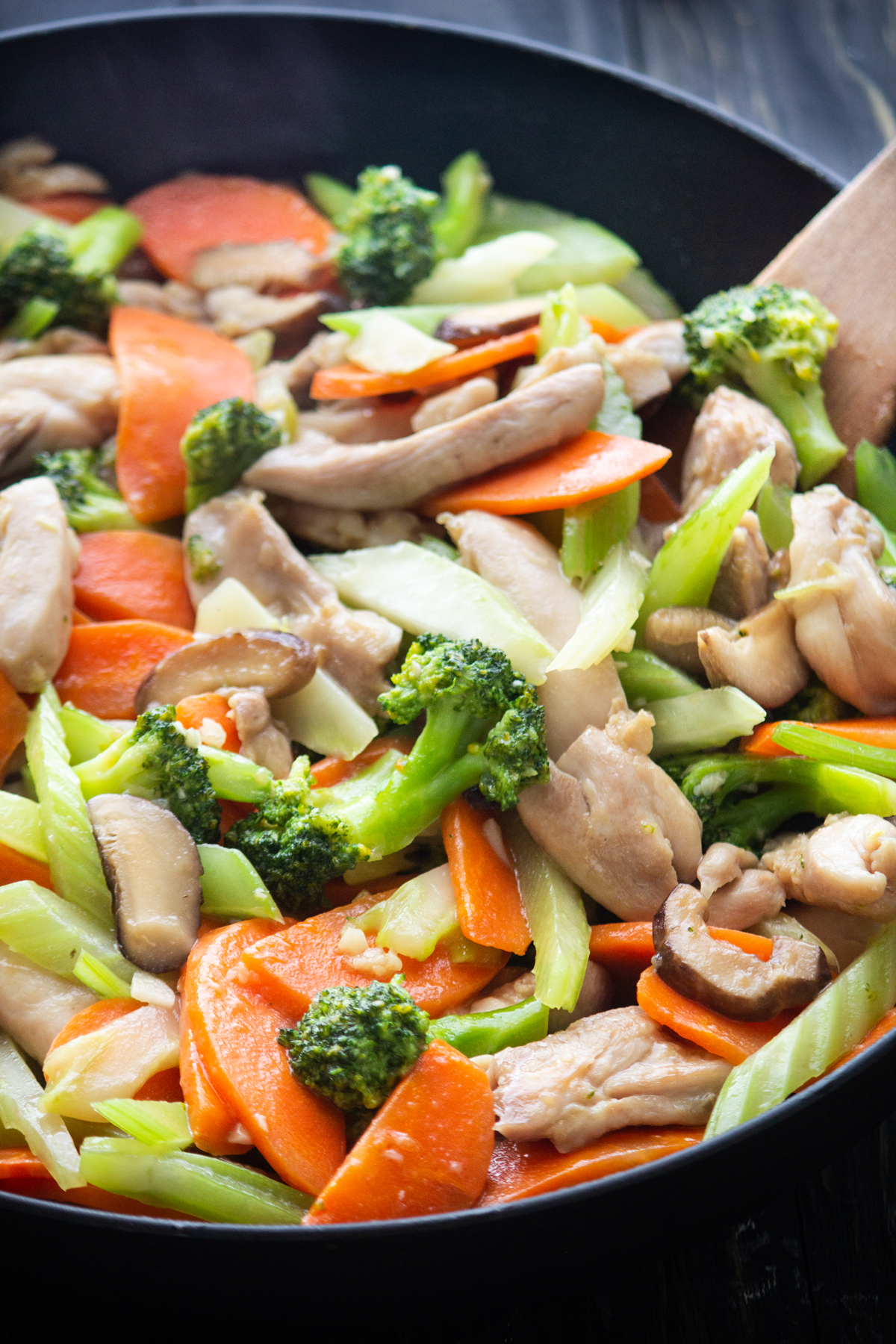 Chicken With Mixed Vegetables