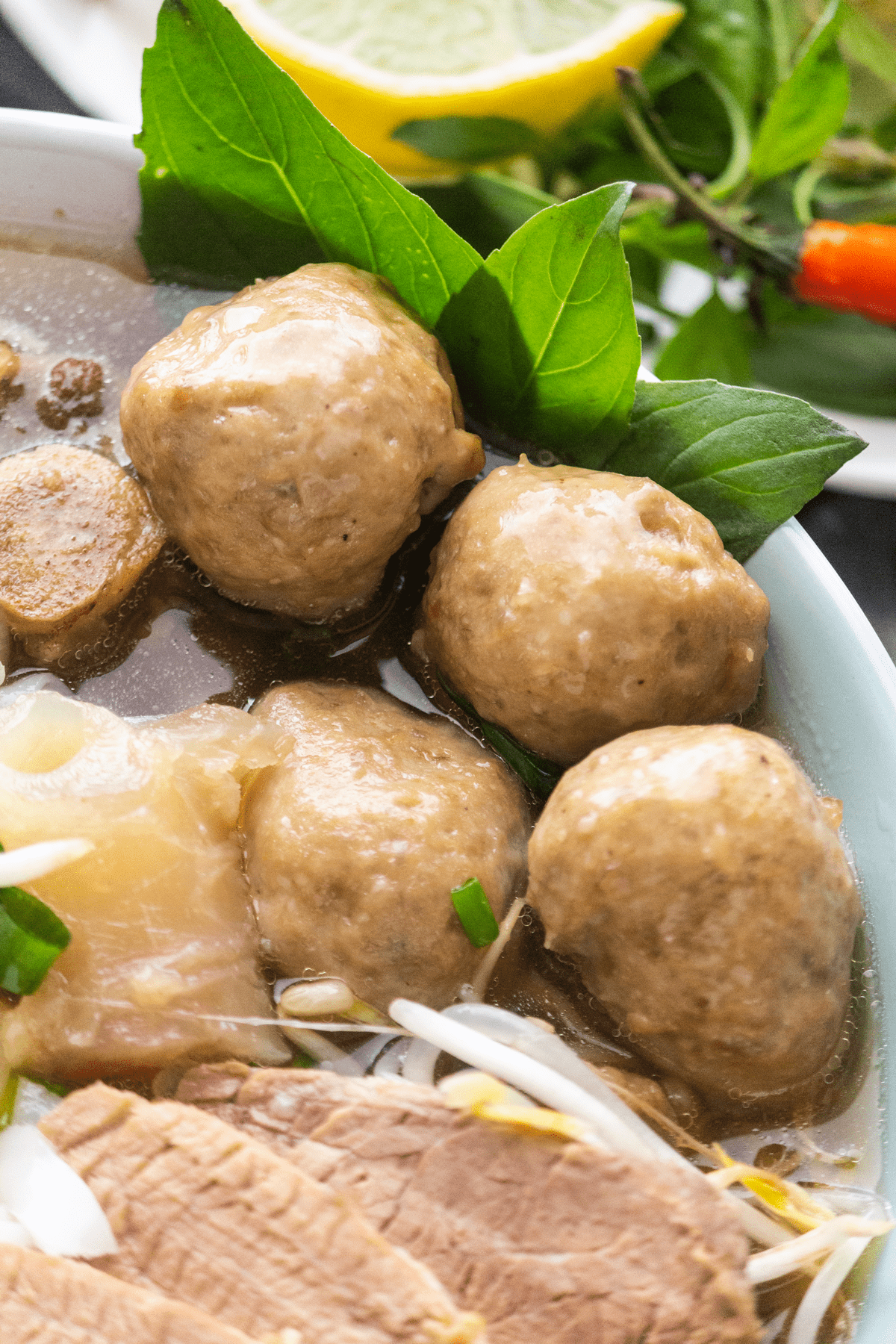 Bò Viên (Vietnamese Beef Meatballs) - Wok and Kin